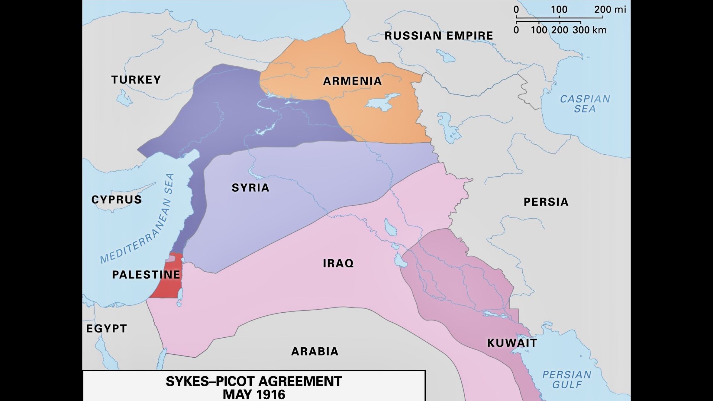 1916: Sykes-Picot Agreement Is Finalized | The Universal Record